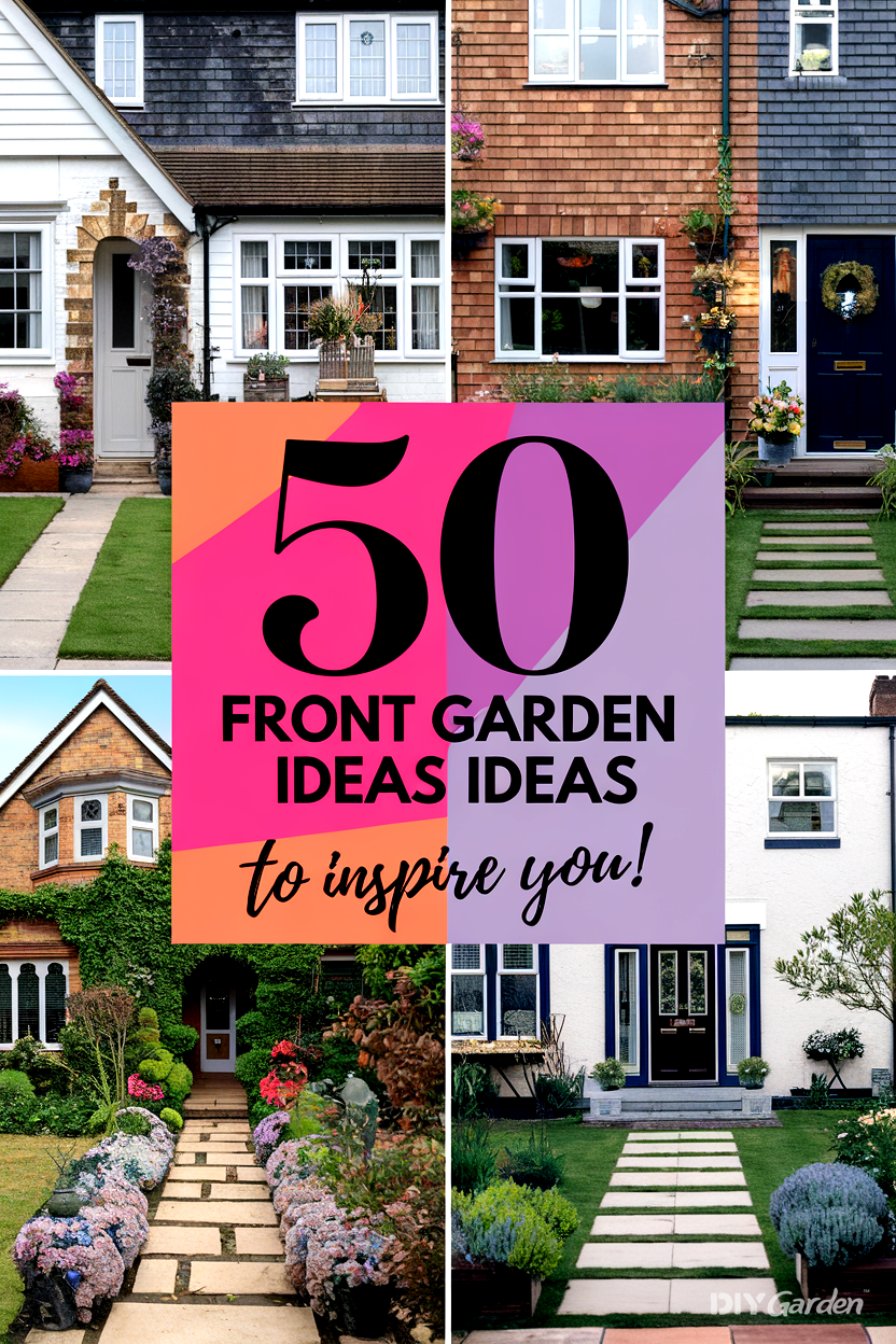 50+ Front Garden Ideas to Inspire You!