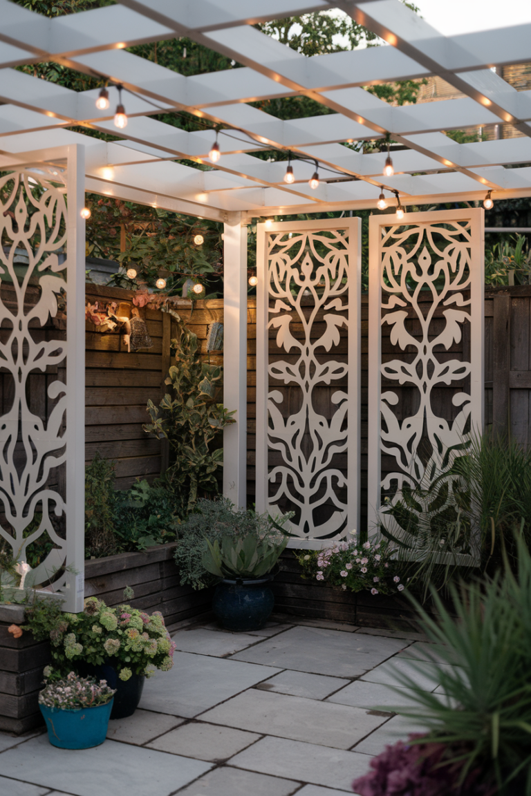 15 DIY Back Garden Privacy Screen Ideas (Block Neighbour's)