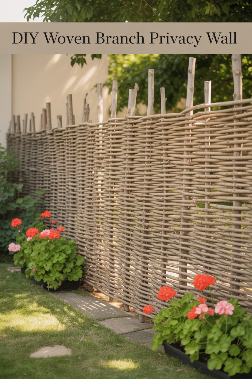 50 DIY Backyard Privacy Screen Ideas to Block Neighbors’ View | DIY Garden