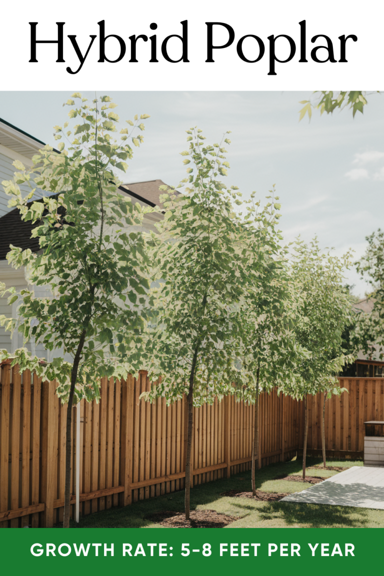 25 Fast-Growing Trees for Privacy Landscaping Between Houses | DIY Garden