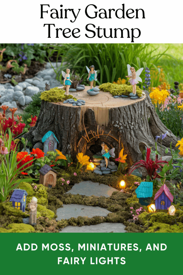 15 Creative Tree Stump Ideas to Add Charm to Your Garden | DIY Garden