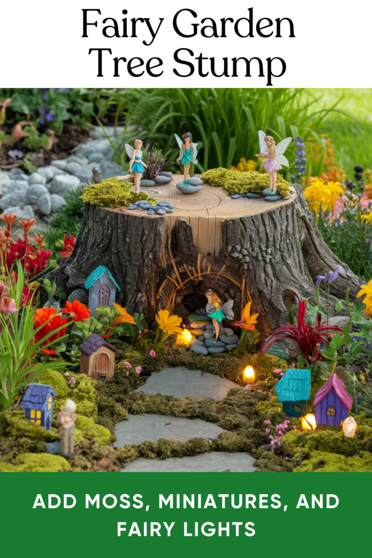 15 Creative Tree Stump Ideas to Add Charm to Your Garden | DIY Garden