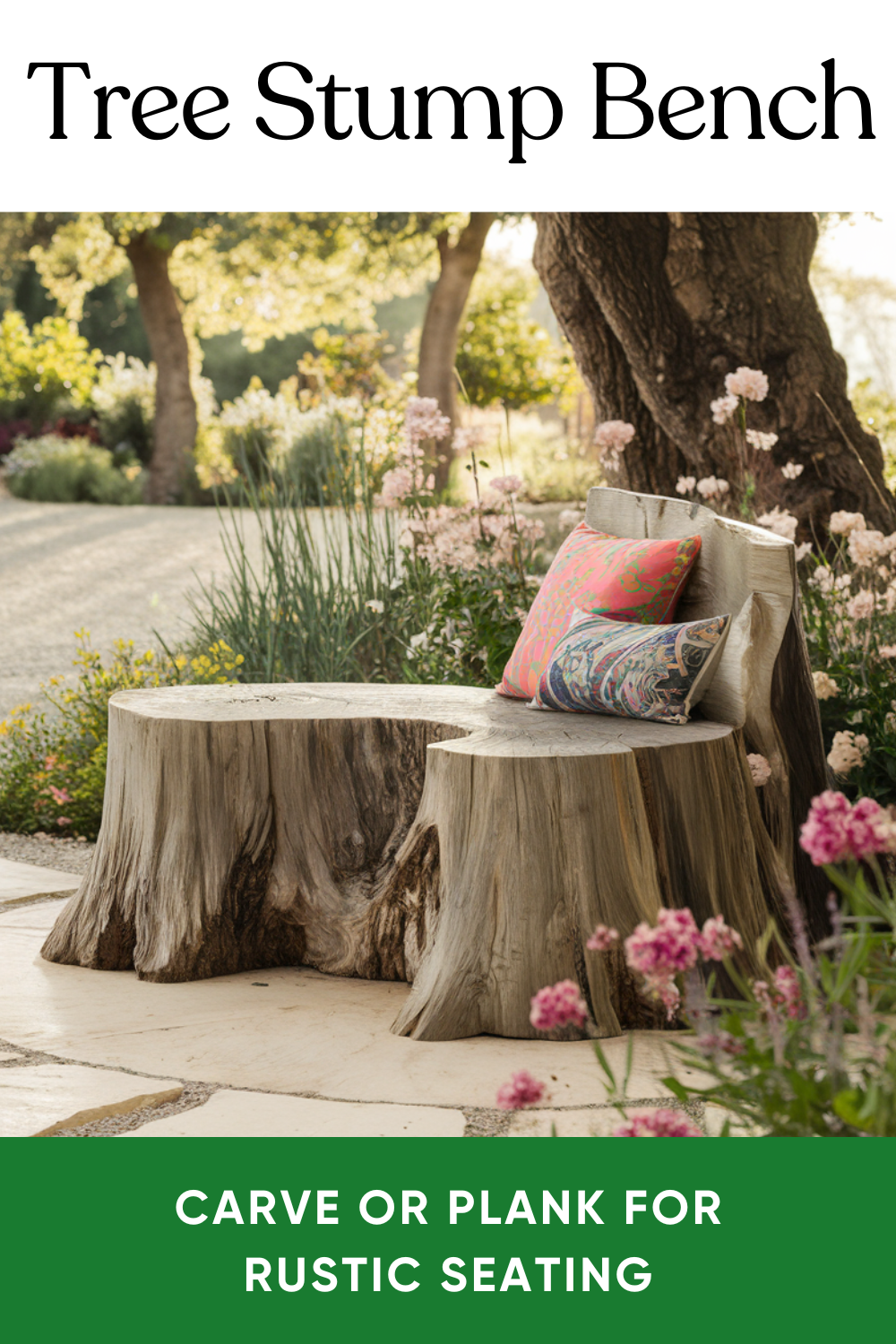 15 Creative Tree Stump Ideas to Add Charm to Your Garden | DIY Garden