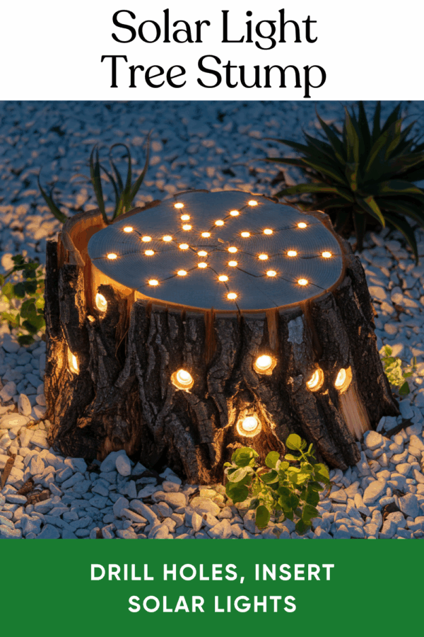 15 Creative Tree Stump Ideas to Add Charm to Your Garden | DIY Garden