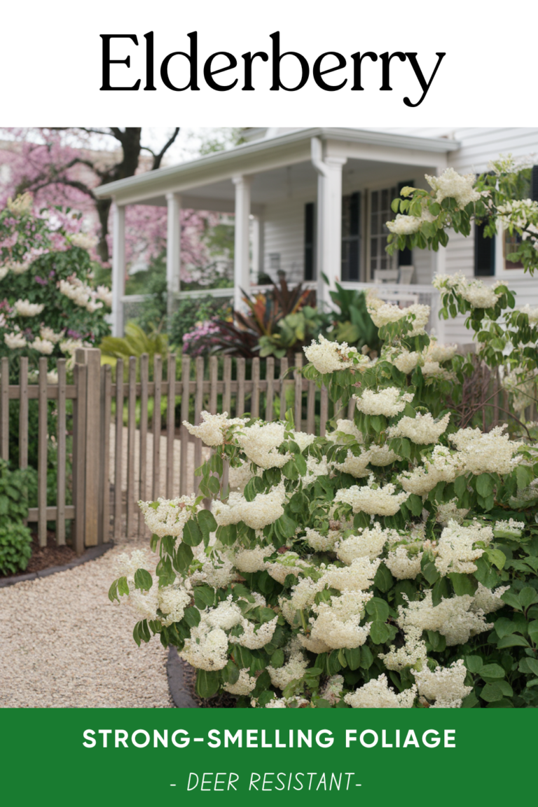 Elderberry Deer Resistant