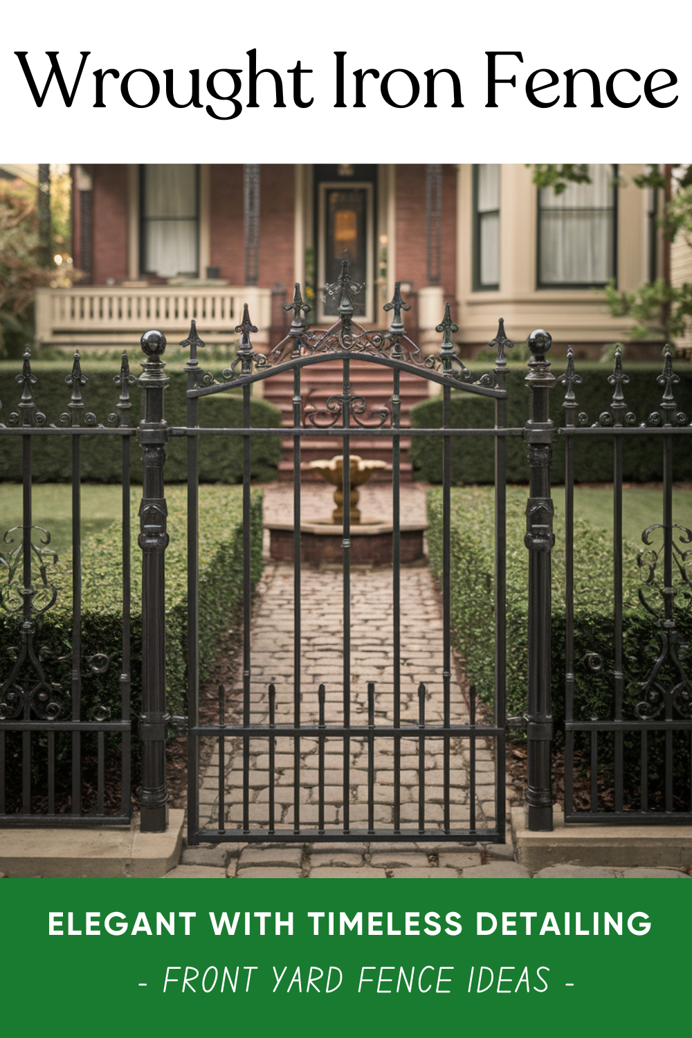 25 Front Yard Fence Ideas to Boost Your Curb Appeal | DIY Garden