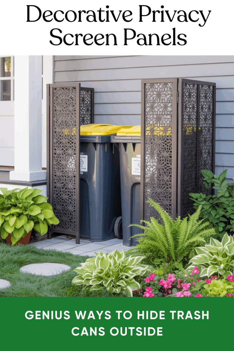 15 Genius Ways to Hide Trash Cans Outside (That Actually Look Pretty ...