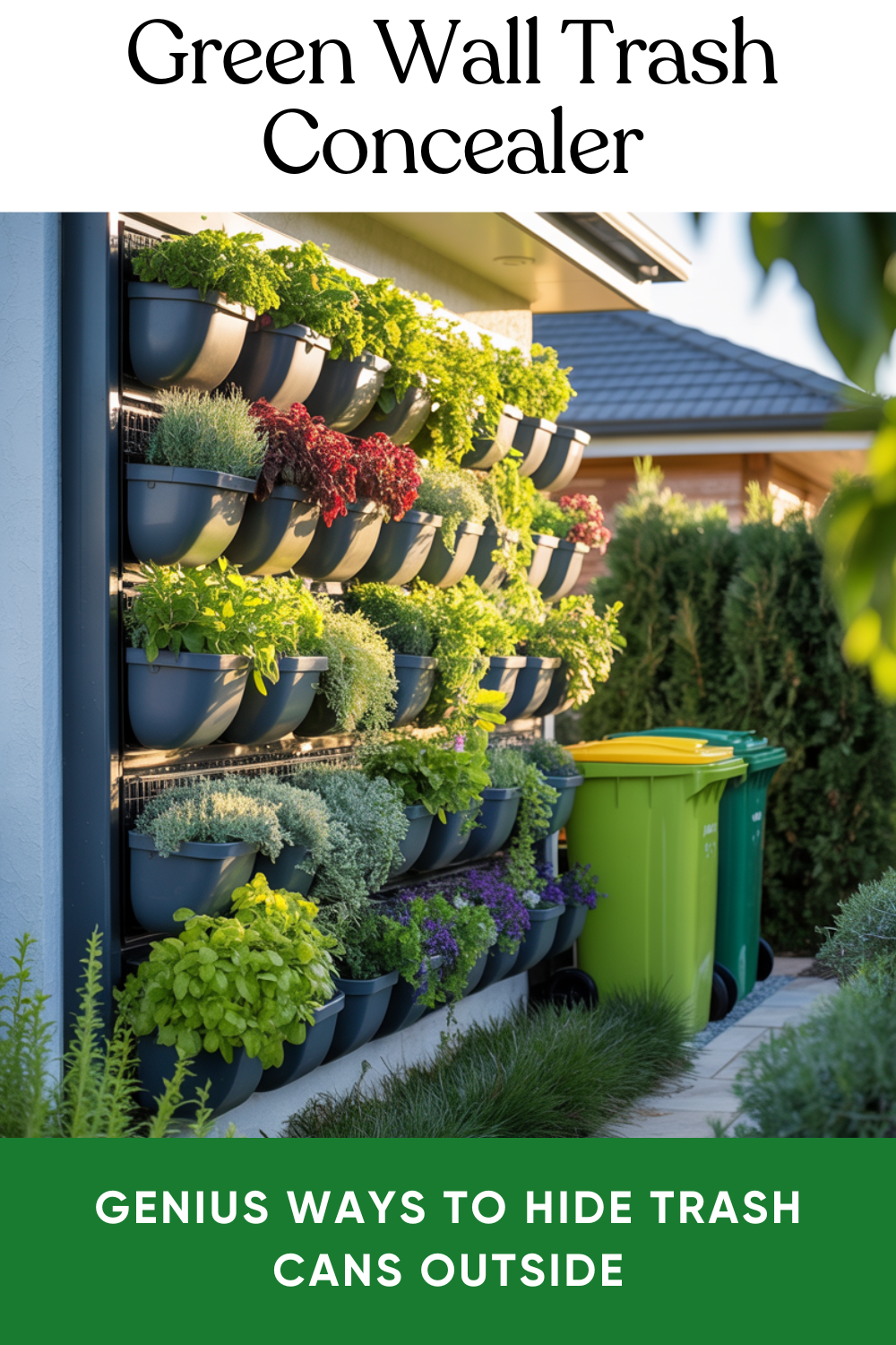 15 Genius Ways to Hide Trash Cans Outside (That Actually Look Pretty ...
