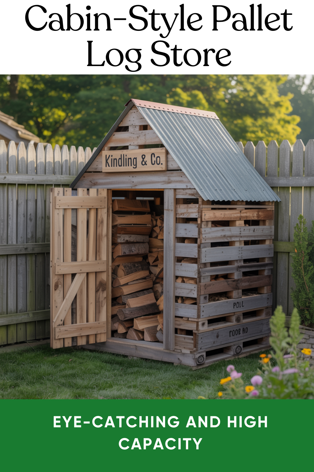 25 Creative Log Store Ideas You Can Build From Pallets, Wood & More ...