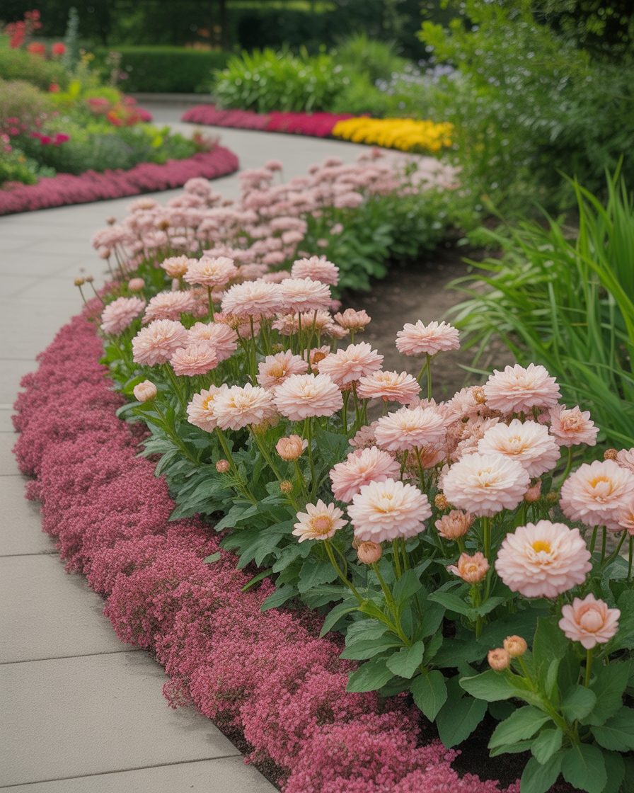 15 Pink Flower Garden Ideas That Look Beautiful in Every Season | DIY ...