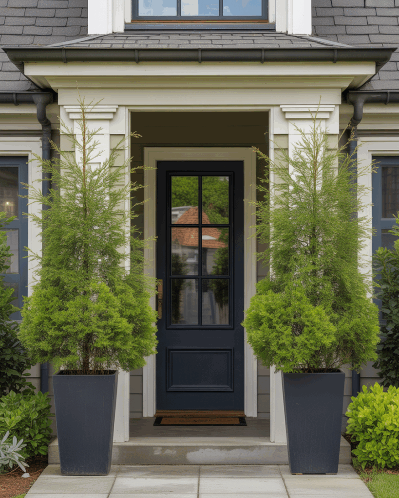 10 Tall Planter Ideas for Instant Front Yard Height and Eye-Catching ...