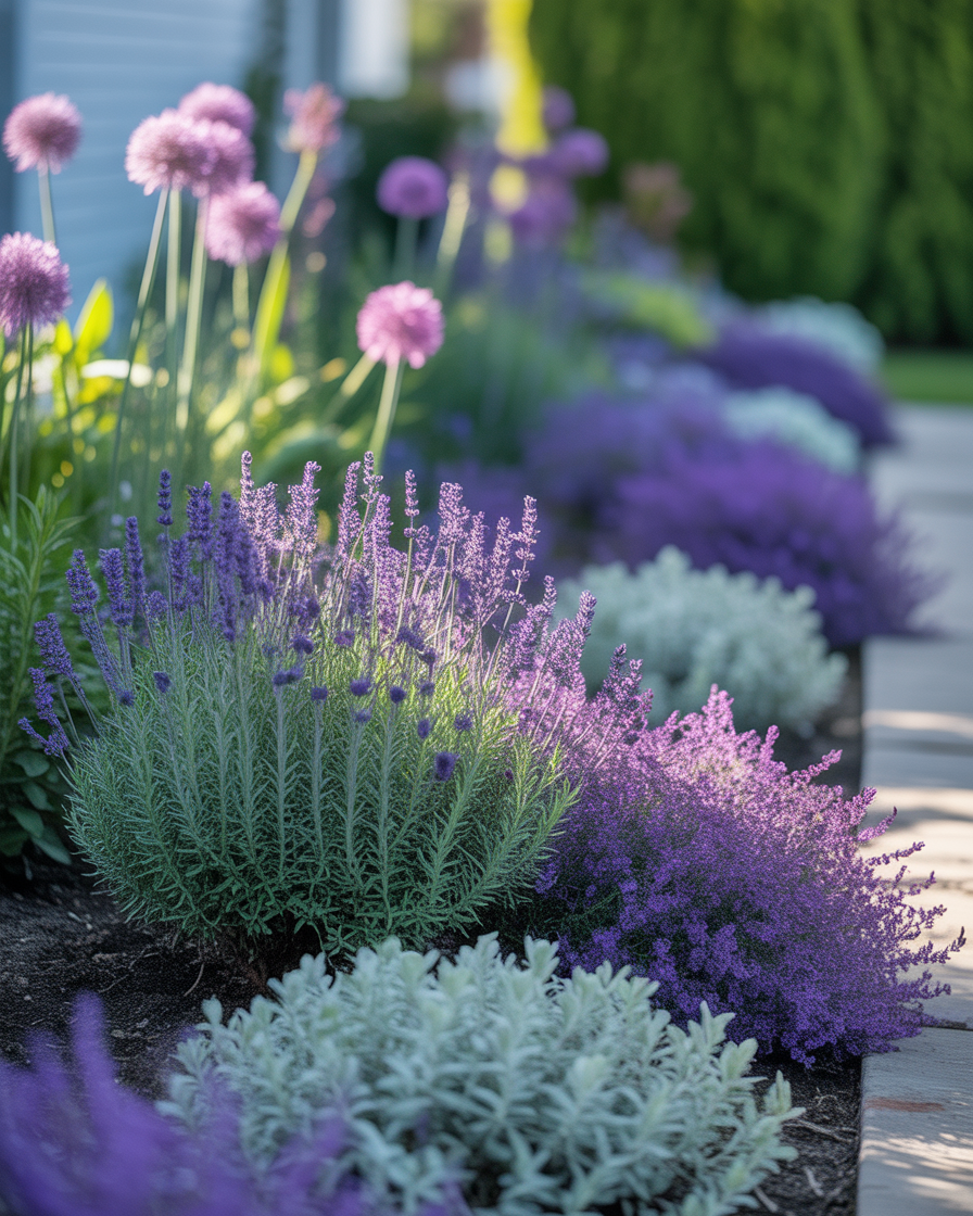 10 Colour-Themed Front Yard Landscaping Ideas That Look Designer ...