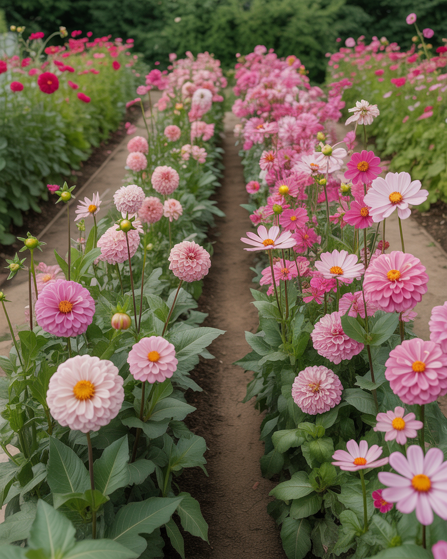 15 Pink Flower Garden Ideas That Look Beautiful in Every Season | DIY ...