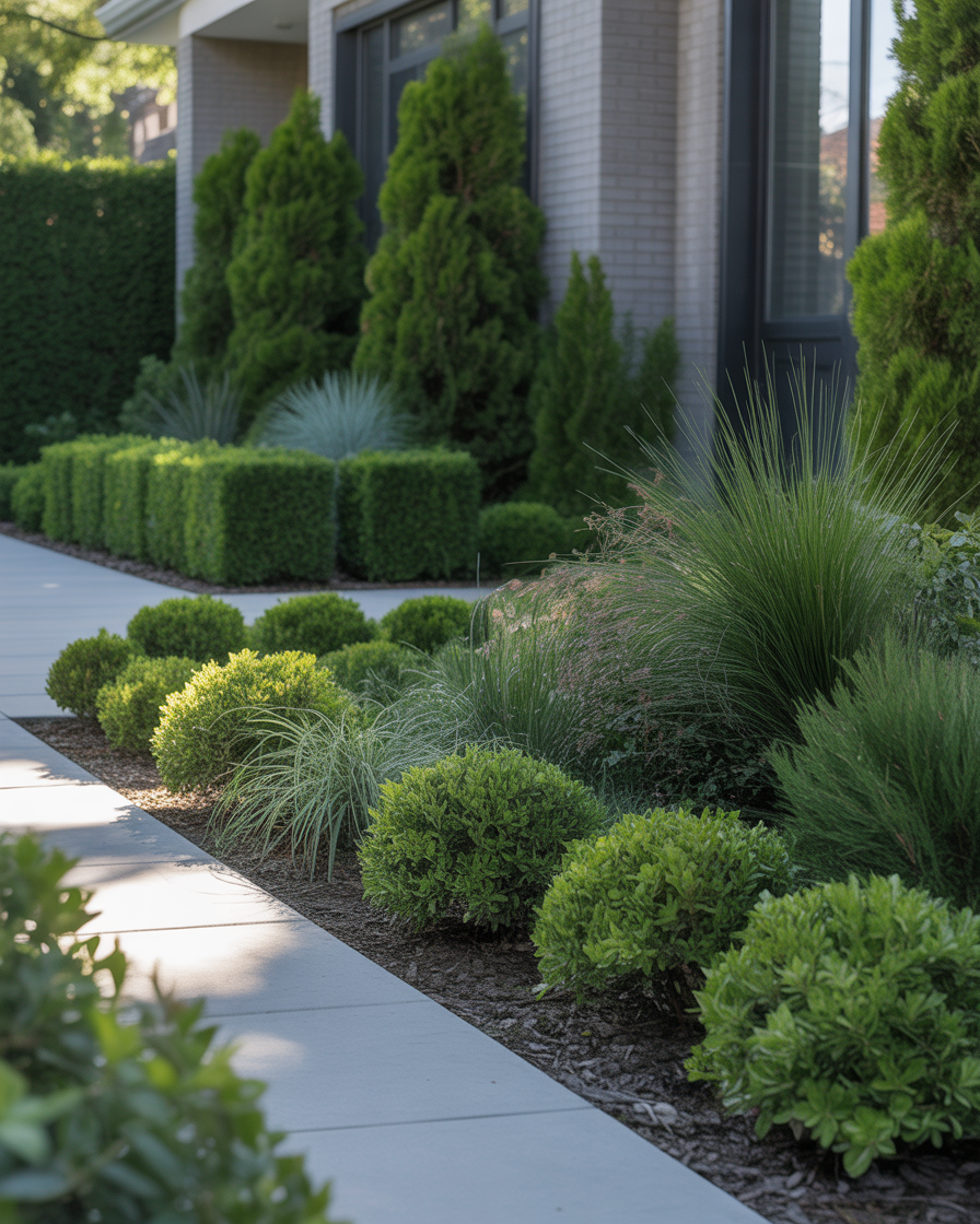 10 Colour-Themed Front Yard Landscaping Ideas That Look Designer ...