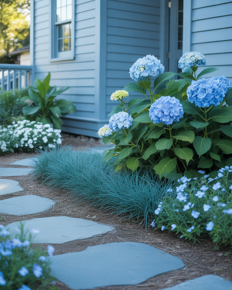 10 Colour-Themed Front Yard Landscaping Ideas That Look Designer ...