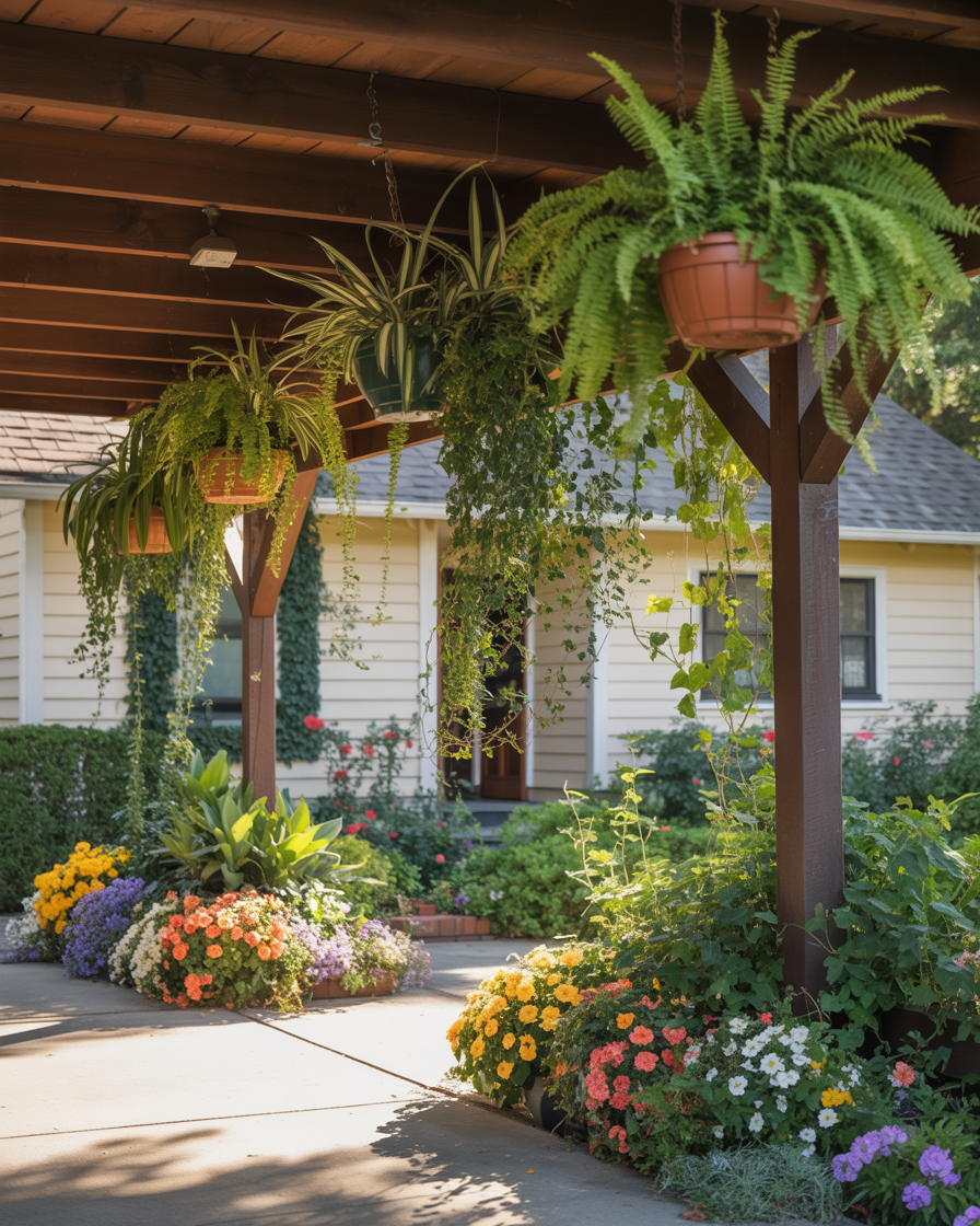12 Carport Landscaping Ideas That Instantly Boost Curb Appeal (Stylish ...