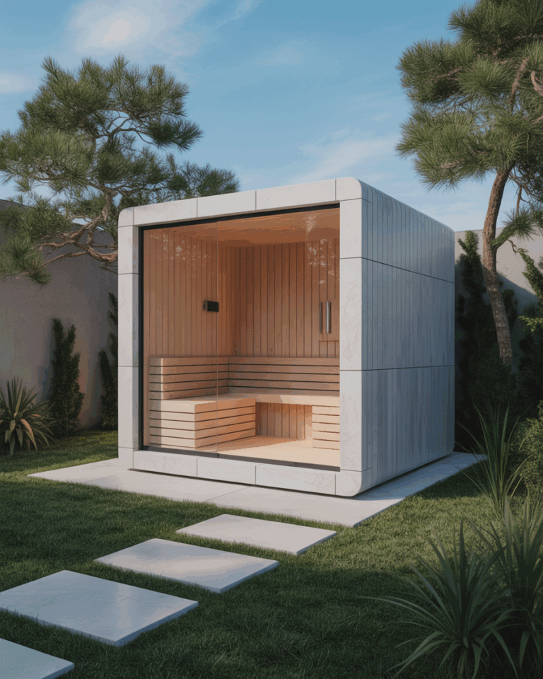 17 Beautiful Outdoor Sauna Ideas That Feel Like a Luxury Nordic Escape ...
