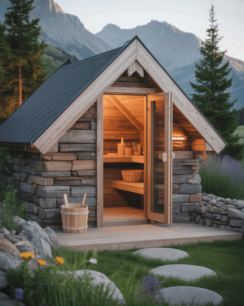 17 Beautiful Outdoor Sauna Ideas That Feel Like a Luxury Nordic Escape ...