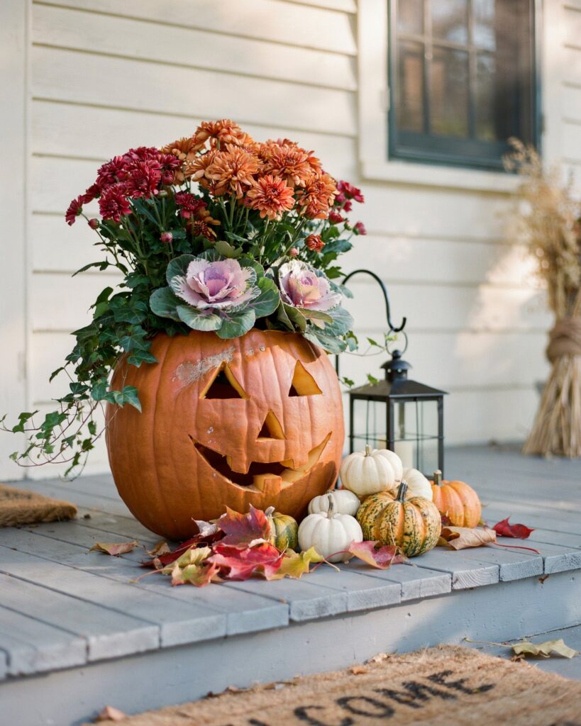 21 Fall Planter Ideas Bursting With Autumn Color for a Stunning Front ...